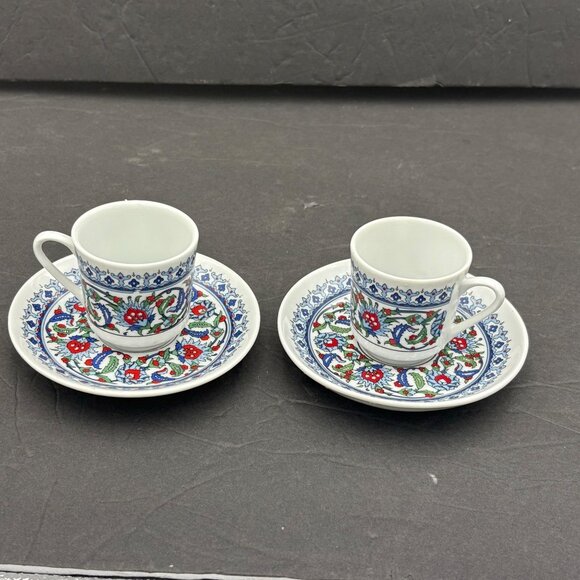 Kütahya Porselen, Güral Porselen | Dining | Ktahya Gral Porselen Turkish Tea Cups Saucers Set Of ...